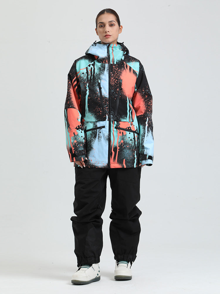 Women's Gsou Snow Durable Mountain Pro All Function Mountain Snow Suit ...