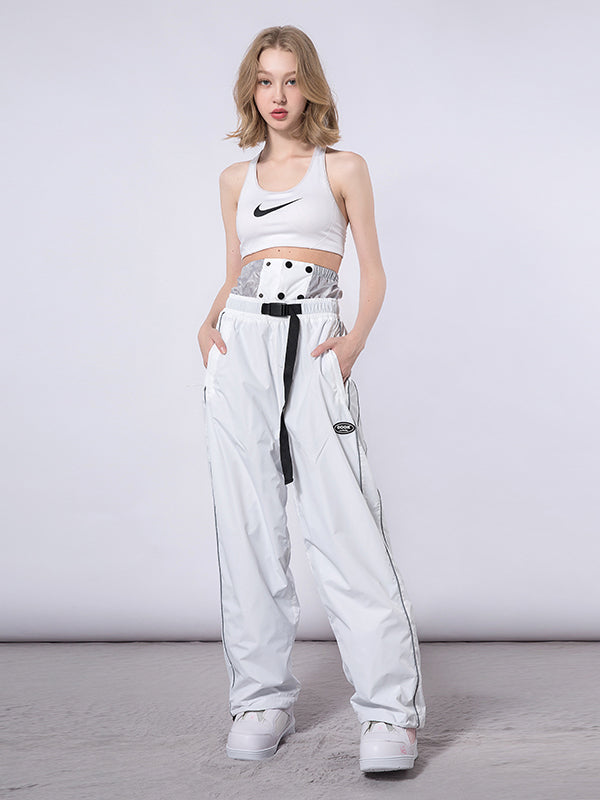 Women's Dook Snow Stripe Elastic Waterproof Snowboard Ski Pants ...
